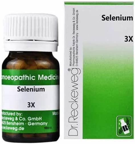 Dr Reckeweg Selenium 3X Trituration Tablets 20gm