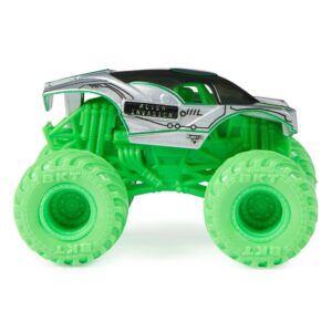 Monster Jam 2022 Spin Master 1:64 Diecast Truck with Bonus Accessory: Hyper Fueled Alien Invasion