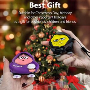 [2Pack] Cartoon Cover Compatible for Airpods 3rd Generation Case, Cute Funny Air Pods 3 Character Case, Unique Design Kawaii 3D Cartoon Characters Soft Silicone AirPod 3 Case Cover for Men Women