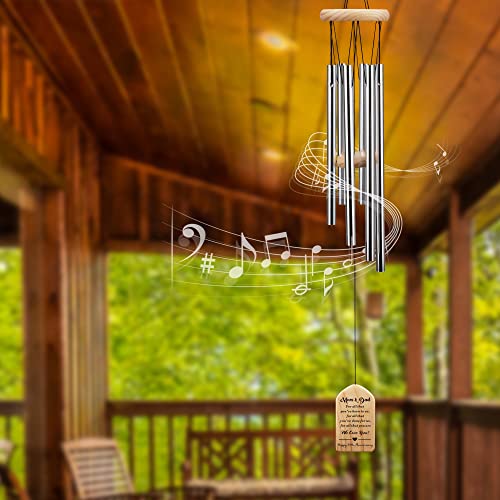 Happy 50th Wedding Anniversary Wind Chime, Parents 50 Years of Marriage, Mom and Dad 50th Year of Wedding, Golden Anniversary Presents for Mom and Dad, Couple Golden Anniversary Keepsake for Parents