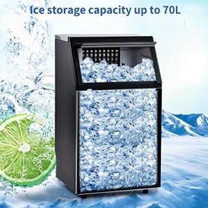 Ice Makers Countertop,Commercial Ice Maker,Ice Maker,Countertop Ice Maker,100LBS, Auto-Clean Built-in Automatic Water Inlet with Scoop 2-7 Days delivery Shipped from US Warehouse