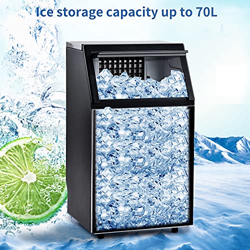 Ice Makers Countertop,Commercial Ice Maker,Ice Maker,Countertop Ice Maker,100LBS, Auto-Clean Built-in Automatic Water Inlet with Scoop 2-7 Days delivery Shipped from US Warehouse