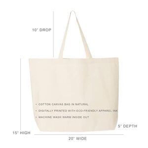 sockprints Sigma Delta Tau Tote Bag - Tote Bags for Sorority - Large Canvas Tote Bag - Sorority Gifts