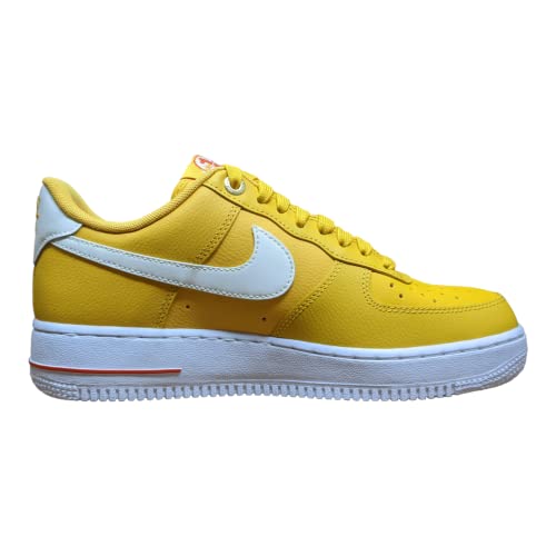 Nike Women's Air Force 1 '07 SE Sneakers (Yellow Ochre/Sail-White, 9.5)