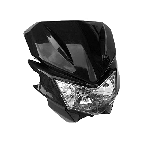 TOTMOX Motorcycle Headlight Fog Light For Car Truck ATV Offroad SUV Driving Work Spot Lamp 12V 35W Vision Headlight Fit For KLX 110 KLX 150 KLX 250 Off Road Dirt Pit Bike Motocross Motorcycle, Green