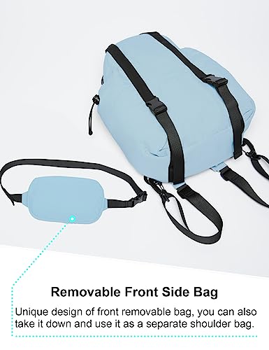 THE GYM PEOPLE Lightweight Mini Backpacks Womens Waterproof Travel Daypack Small Cute Crossbody Sling Bags