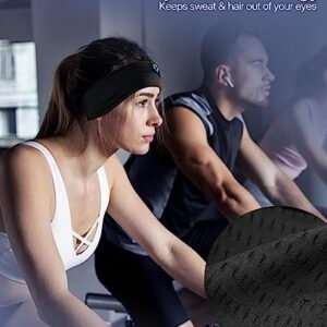 Navly Sleep Headphones, 10Hrs Sports Headband with Soft Cozy Earbuds Comfortable, Headphones Headband with Ultra-Thin HD Stereo Speakers Perfect for Workout,Running,Yoga,Travel