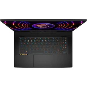 MSI Titan GT77HX Gaming Laptop (Intel i9-13980HX 24-Core, 64GB DDR5 3600MHz RAM, 2x8TB PCIe SSD (16TB), GeForce RTX 4080, 17.3" 144Hz 4K Ultra HD (3840x2160), WiFi, Bluetooth, Backlit KB, Win 11 Pro)