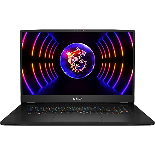 MSI Titan GT77HX Gaming Laptop (Intel i9-13980HX 24-Core, 64GB DDR5 3600MHz RAM, 2x8TB PCIe SSD (16TB), GeForce RTX 4080, 17.3" 144Hz 4K Ultra HD (3840x2160), WiFi, Bluetooth, Backlit KB, Win 11 Pro)