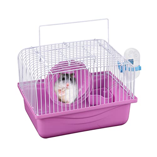 POPETPOP 1pc Travel Accessories Hamster Cage Accessories Cage for Guinea Pigs Rat Travel Cage Guinea Pig Toys and Accessories Guinea Pig Accessories Chinchilla Cage Pet House Pet Supplies