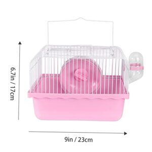 POPETPOP 1pc Travel Accessories Hamster Cage Accessories Cage for Guinea Pigs Rat Travel Cage Guinea Pig Toys and Accessories Guinea Pig Accessories Chinchilla Cage Pet House Pet Supplies