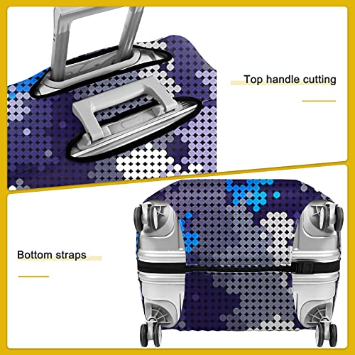 Feybaul Travel Luggage Cover Suitcase Protector Washable Protector Covers Dust & Stratch Resistance, S/M/L