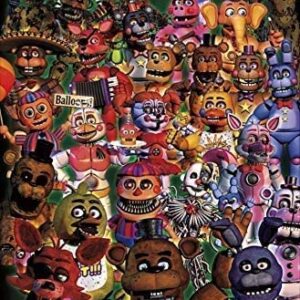 HOLYDAY Presents FNAF Mount Bundle Wall Print 12 x 16 inch Poster Rolled Poster