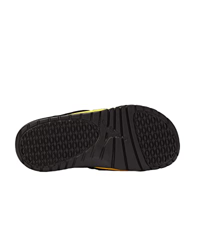 Nike Jordan Hydro IV Retro Men's Slides (Black/Tour Yellow, 12)