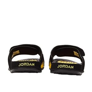 Nike Jordan Hydro IV Retro Men's Slides (Black/Tour Yellow, 12)