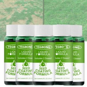 5pc liquid green grass lawn spray - liquid seeding grass lawn green spray, green grass lawn repair spray, liquid grass seed, green dye for lawn (5pc)