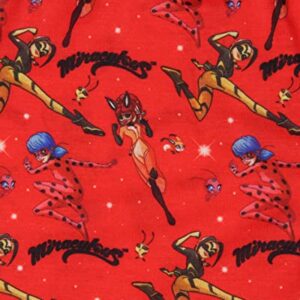 INTIMO Miraculous: Tales of Ladybug & Cat Noir Girls' Sleep Pajama Set Shorts (10/12)