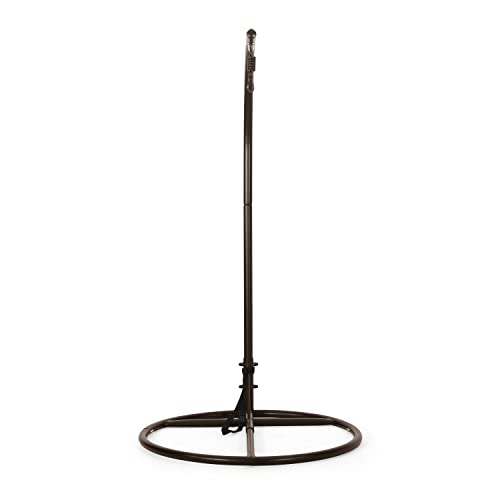 Christopher Knight Home 317947 Briggs Hanging Chair Stand, Brown