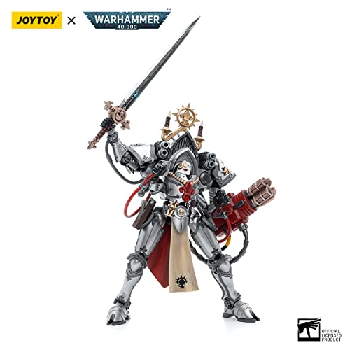 HiPlay JoyToy Warhammer 40K Adepta Sororitas Order of The Argent Shroud Paragon Warsuit Sister Collaen 1:18 Scale Collectible Action Figure