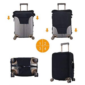 Nmbvcxz Pa-isley Luggage Cover Suitcase Cover Washable Travel Luggage Protector Suitcase Covers M(23-26 inch luggage)