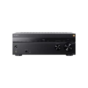 Sony STR-AN1000 7.2 Channel 8K Av Receiver with Dolby Atmos, DTS:X Bundle with Speaker Wire Accessory Kit (2 Items)