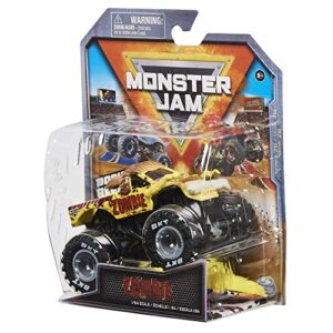 Monster Jam 2022 Spin Master 1:64 Diecast Truck with Bonus Accessory: World Finals Zombie