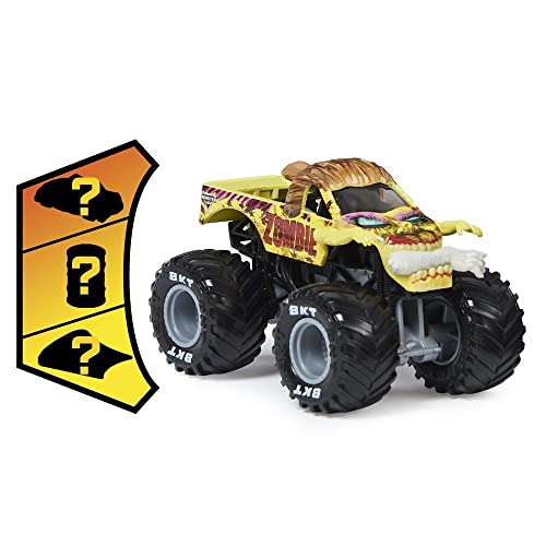 Monster Jam 2022 Spin Master 1:64 Diecast Truck with Bonus Accessory: World Finals Zombie