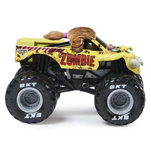 Monster Jam 2022 Spin Master 1:64 Diecast Truck with Bonus Accessory: World Finals Zombie