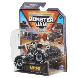 Monster Jam 2022 Spin Master 1:64 Diecast Truck: Chase True Heavy Metal Max-D