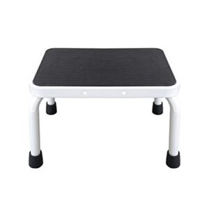 Aeranto 9.5" Medical Foot Step Stool for Elderly,Lightweight Metal Bed Foot Stool