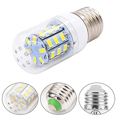 MMBGJKG Refrigerator Light Bulb 5W,5304511738 Refrigerator LED Light Bulb, Refrigerator PS12364857 AP6278388 4584444,120V E26 Daylight White LED Refrigerator Light Appliance Bulbs (2)