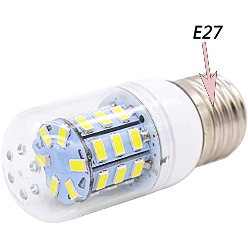 MMBGJKG Refrigerator Light Bulb 5W,5304511738 Refrigerator LED Light Bulb, Refrigerator PS12364857 AP6278388 4584444,120V E26 Daylight White LED Refrigerator Light Appliance Bulbs (2)