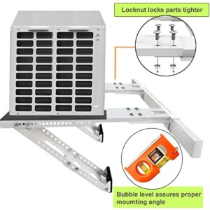 CAT SO RICH Air Conditioner Bracket for Window, No Drilling Window AC Bracket, Support up to 220lbs