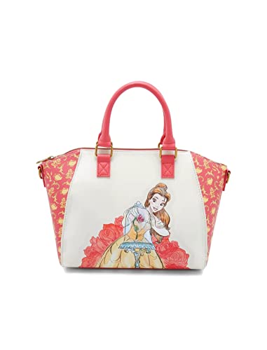 Loungefly Disney Beauty And The Beast Belle Rose Satchel Bag