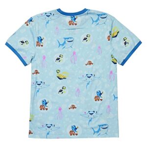 Loungefly Apparel: Pixar Finding Nemo 20th Anniversary Bubbles Unisex Tee - Size Large