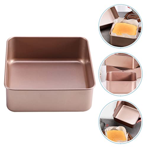 UPKOCH Bread Maker Bread Maker Toaster Oven Baking Pan Lasagna Pan 8 Inch Square Cake Pan Loaf Pan Muffin Pan for Bread Toast Cake Food Serving Tool for Home Kitchen Bread Loaf Pizza Pan