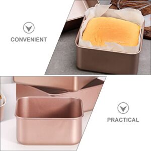 UPKOCH Bread Maker Bread Maker Toaster Oven Baking Pan Lasagna Pan 8 Inch Square Cake Pan Loaf Pan Muffin Pan for Bread Toast Cake Food Serving Tool for Home Kitchen Bread Loaf Pizza Pan