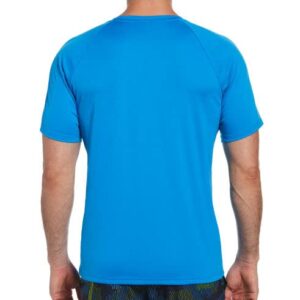 Nike Womens Standard Short Sleeve Hydrogu, Photo Blue, X-Large