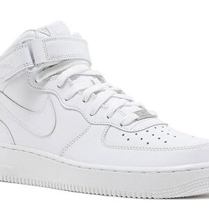 Nike Womens Air Force 1 07 MID, M, Size 7.5 White