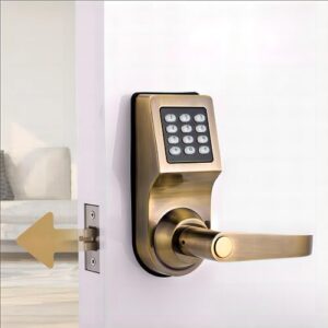 GOODUM Door Locks with Handle, keyless Door Locks, biometric Locks, Numerical keypad Door Locks, keypad Locks with Handle