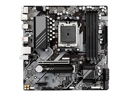 GIGABYTE B650M K (AM5/ LGA 1718/ AMD/ B650/ Micro-ATX/ 5-Year Warranty/ DDR5/ 2X PCIe 4.0 M.2/ PCIe 4.0/ USB 3.2 Gen2 Type-C/ 2.5GbE LAN/Motherboard)