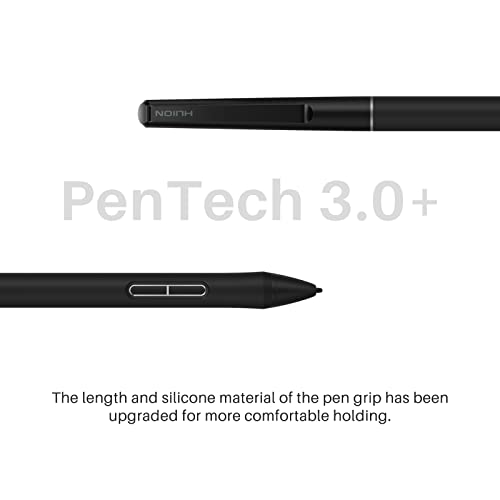 HUION Inspiroy 2 Large Drawing Tablet with HUION Slim Pen PW550S 9.5mm Diameter PenTech 3.0+