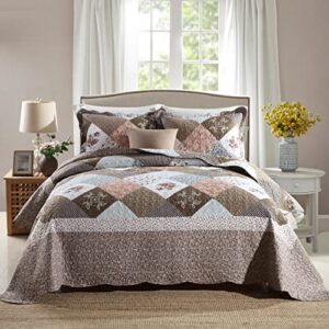 travan reversible floral quilt sets