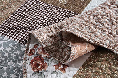 Travan Reversible Floral Quilt Sets