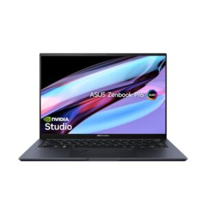 asus zenbook pro 14 oled 14.5” oled 16:10 touch display, dialpad, intel i9-13900h cpu, geforce rtx 4070 graphics, 32gb ram, 1tb ssd, windows 11 home, tech black, ux6404vi-ds96t