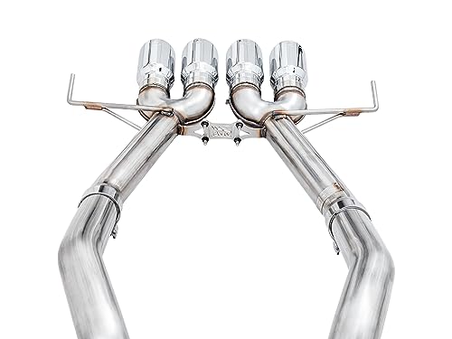 AWE Tuning 14-19 Chevy Corvette C7 Z06/ZR1 (w/o AFM) Track Edition Axle-Back Exhaust w/Chrome Tips - 3020-42073