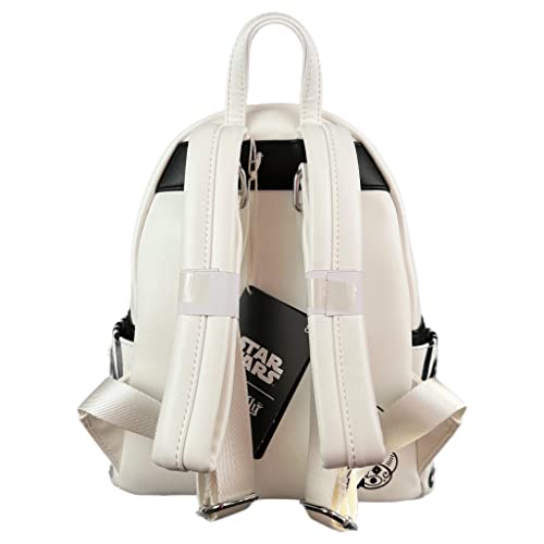 Loungefly Star Wars Stormtrooper Floral Embroidered Cosplay Womens Double Strap Shoulder Bag Purse