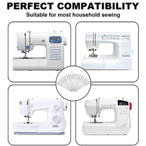 Sewing Machine Needles, Universal Sewing Machine Needle, ONEHERE Compatible with Singer, Brother, Janome, Varmax, Sizes HAX1 65/9, 75/11, 90/14, 100/16, 110/18 (50 PCS)