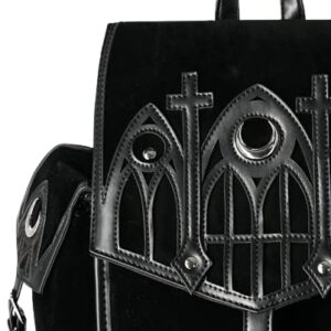 Restyle Stained Glass Cathedral Backpack Gothic Studded Moon Alternative Punk