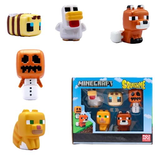 Just Toys LLC Minecraft SquishMe S3 Collector's Box